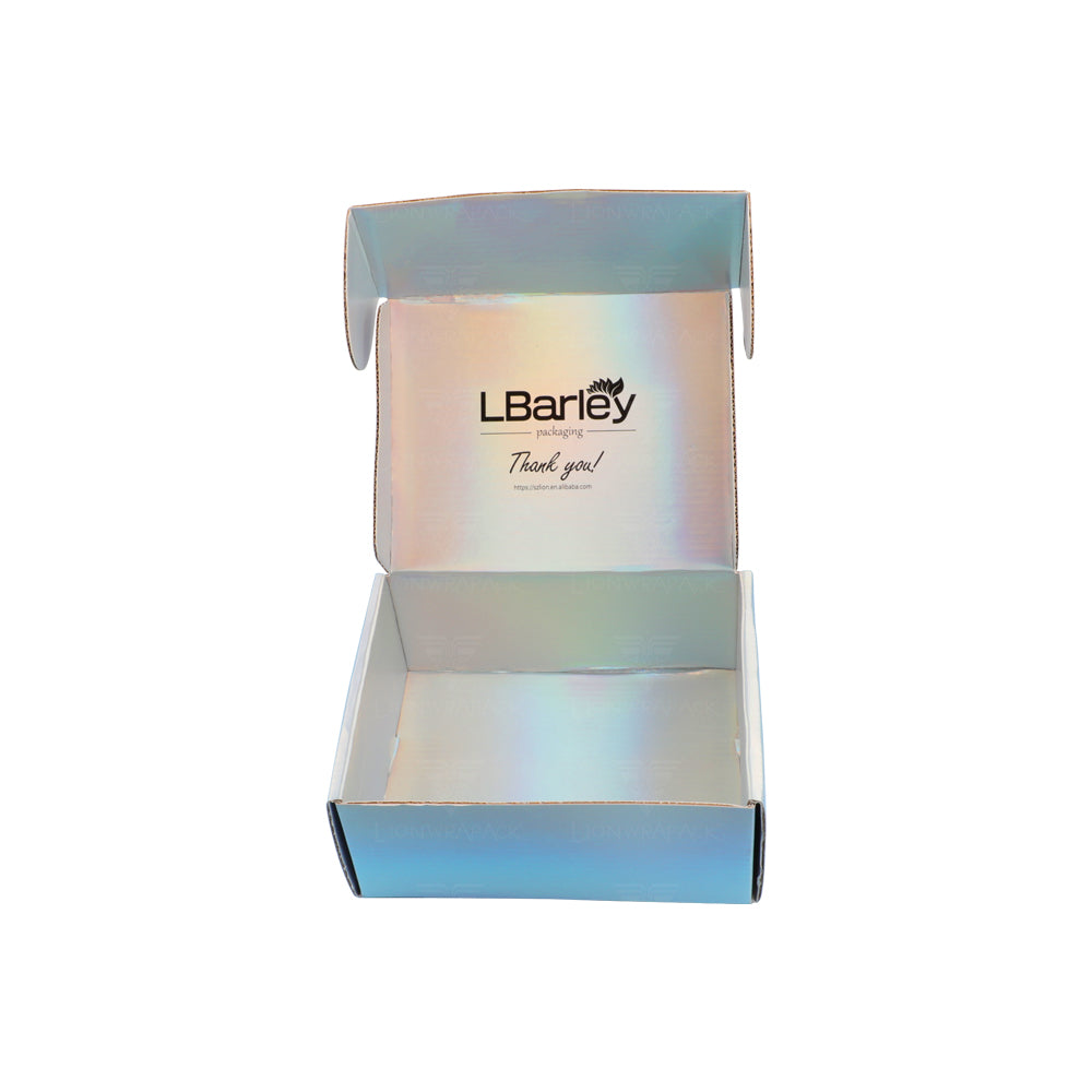 Lionwrapack Cardboard Gift Shipping Boxes Empty Folding Laser Holograp